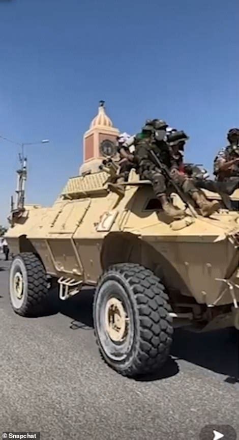 Afghanistan Taliban Show Off Dozens Of Us Made Armoured Vehicles And