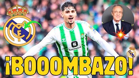 UN FICHAJAZO ACABA DE SER CONFIRMADO NOTICIAS DEL REAL MADRID HOY