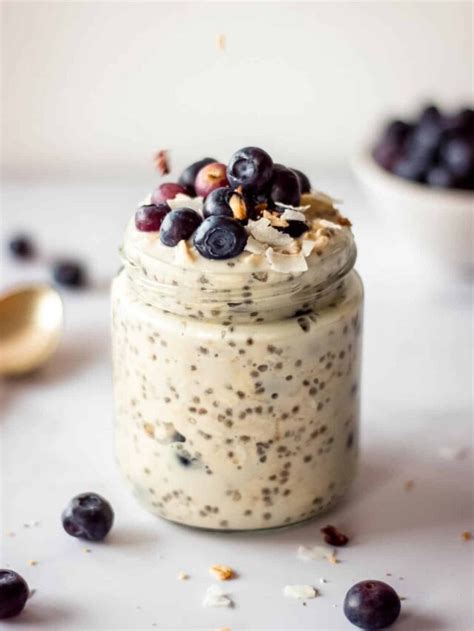 Blueberry Overnight Oats Vancouver With Love