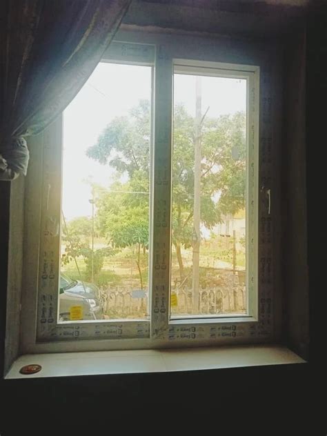 Upvc Glass Window At ₹ 400 Sq Ft Unplasticized Polyvinyl Chloride Glass Window In Ghaziabad