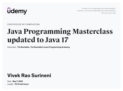 vivek rao on linkedin programming java udemy