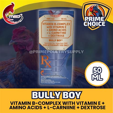 Bully Boy 50ml Vitamin B Complex Shopee Philippines