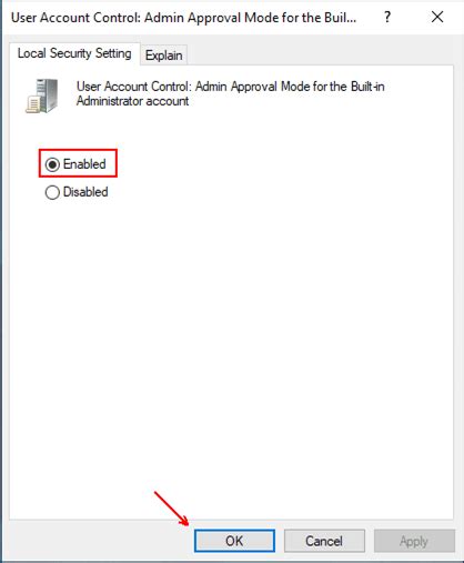 How To Get The Admin Approval Mode Enabled In Windows 10 My Microsoft