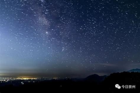 绝美流星雨划过崇州夜空，你看到了吗？ 知乎