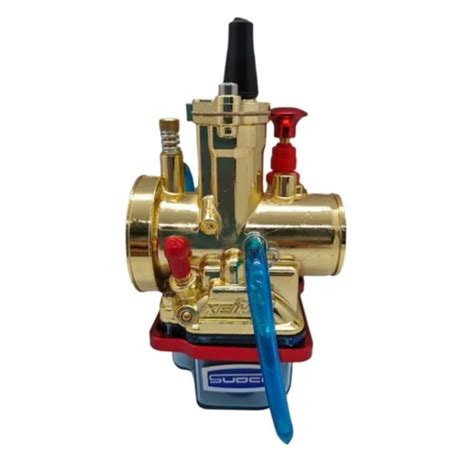 Carburador De Cortina Plana Dorado Moto Marca Keihin KCT MOTO REPUESTOS