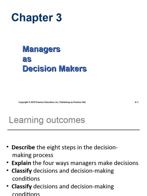Ch 3 Decision Making Pdf Decision Making Cognitive Science