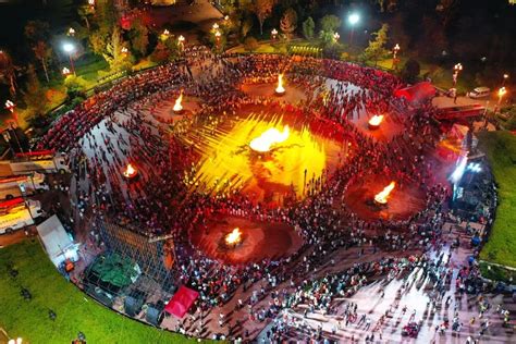 中国·楚雄2023年彝族火把节祭火大典举行 楚雄市人民政府