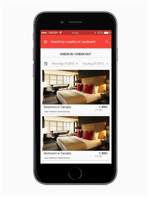 Hotel Room Booking Application On Behance