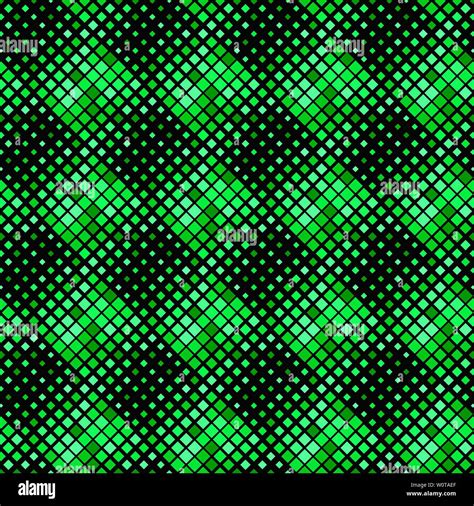 Geometrical Diagonal Square Pattern Background Green Vector Graphic Design Stock Vector Image