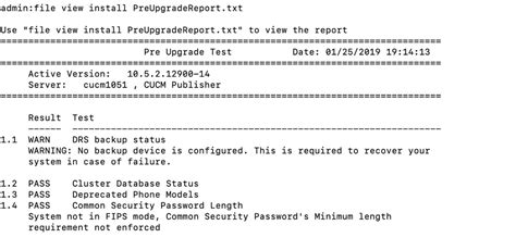 升級準備情況檢查cucm和imps的cop檔案 Cisco
