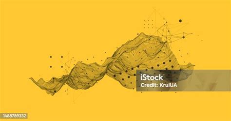 추상파는 프레임 스타일로 만들어집니다 과학 기술 프리젠 테이션을위한 템플릿 Dna에 대한 스톡 벡터 아트 및 기타 이미지 Dna Dna 테스트 개념 Istock