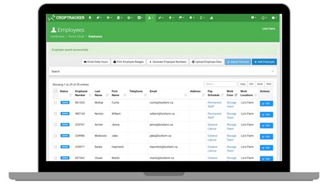 Croptracker Work Crew Activity And Labor Tracking