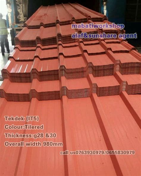 Mabati Ya Alaf Ltd It5 Tekdek Kupatana