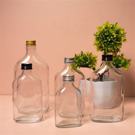 Flat Glass Bottle Decopack