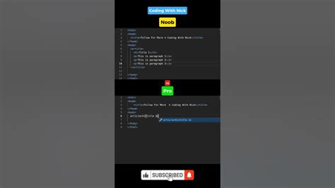 How Beginners Code Vs How Pros Code 👶 ️👨‍💻 Coding Html5 Css3