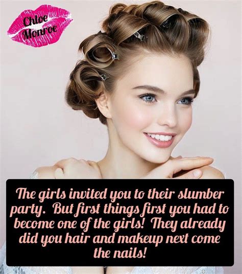 Sissy Salon Caption