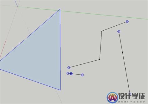 Sketchup多条短线怎么快速连接成整的面域？ 设计学徒自学网