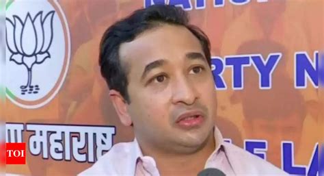 Rane Nitesh Rane Says Murder Attempt Case Against Him Is ‘preposterous