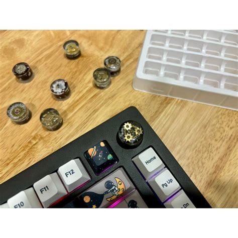 Núm Xoay Cho Bàn Phím Cơ Bằng Resin Cho Bàn Phím M1w M1wsp Moongeek Và