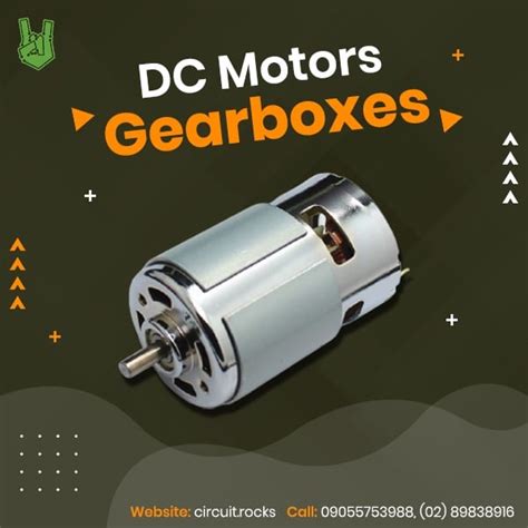 Circuitrocks Now Available In The Philippines Dc Motors