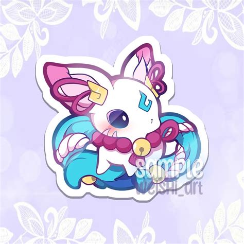 Kanmei Hushtail Kiss Cut Vinyl Decals Etsy