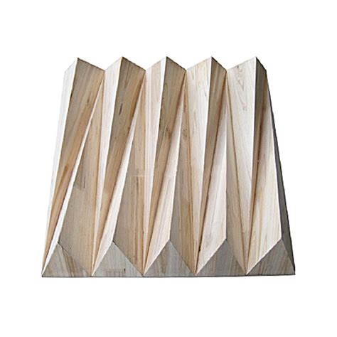 Beveled Triangular Pyramid Acoustic Diffuser Custom Soundproof