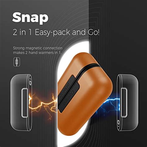 Ocoopa Hand Warmers Rechargeable 2 Pack Magnetic Electric Handwarmer