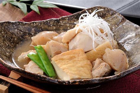 厚揚げと玉こんにゃくの味噌煮｜広島でこんにゃくの製造・販売・商品開発・卸売 寿マナック（株）｜くずきり・惣菜なども