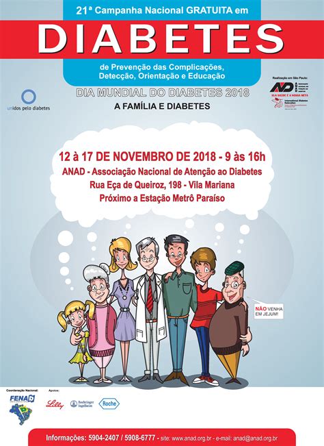21ª Campanha Nacional Gratuita Em Diabetes De Prevenção Das