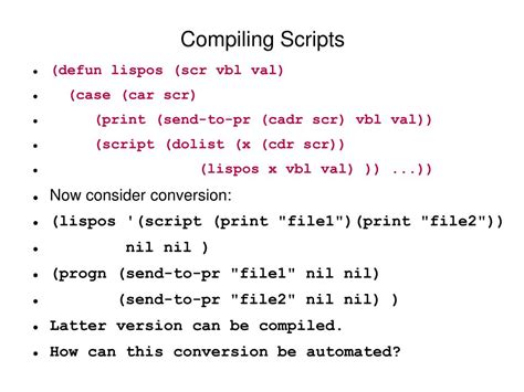 Ppt Finish Programming In Lisp Ii Powerpoint Presentation Id3799211