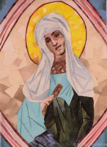 Saint Rebecca Original Art By Ronda Szymanski