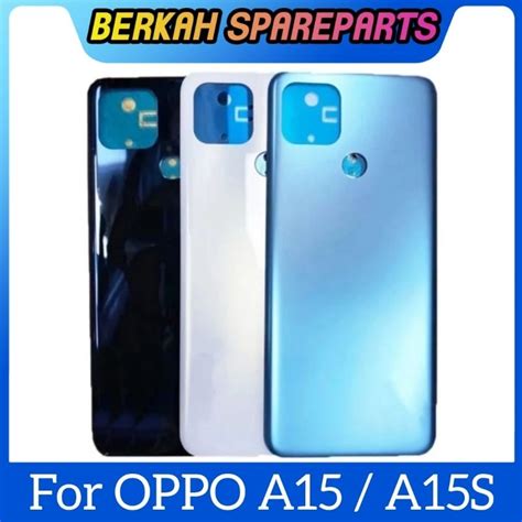 Jual BACKDOOR BACK COVER OPPO A15 CPH2185 KESING CASING HOUSING TUTUP