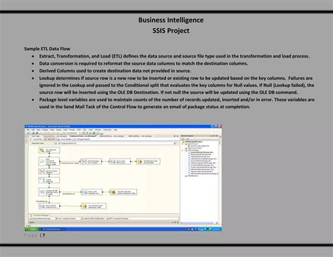 Ssis Project Profile Ppt