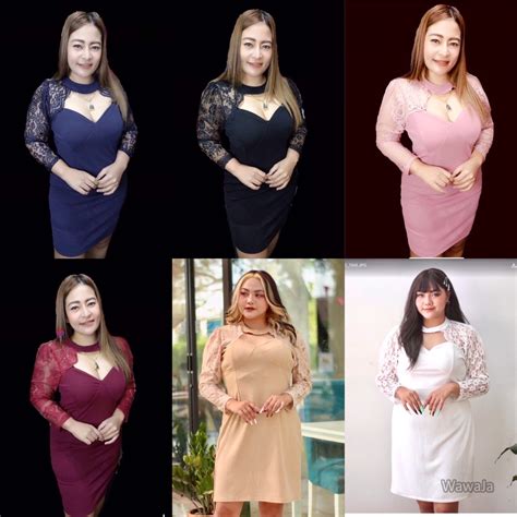 ชุดเดรสไปงานสำหรับสาวอวบอ้วนลูกไม้ ชุดงานเลี้ยงxl Xxl ชุดเดรสสาวอวบ42