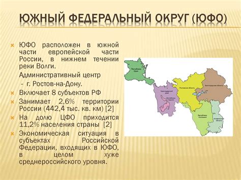 Федеральные округа Российской Федерации - презентация онлайн
