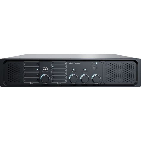 Optimal Audio Zone 4 Four Zone Audio Controller Kandb Audio