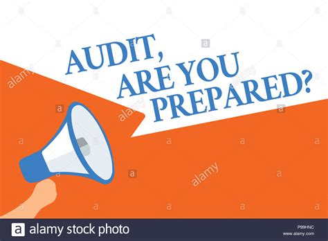 Writing Note Showing Audit Are You Prepared Question Business Photo