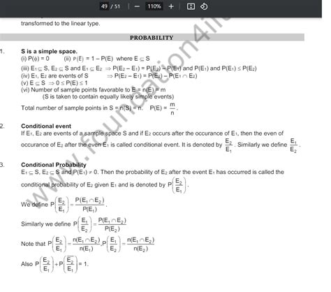 Eamcet Jee And Aieee Maths Formulae Complete Booklet 51 Pages Click