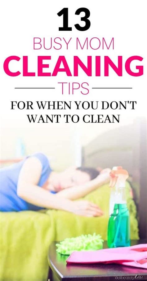 13 Clever House Cleaning Tips For Busy Moms Deliberately Here