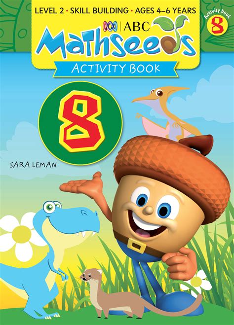 Abc Mathseeds Activity Book 8 Level 2 Ages 4 6 Bebooks