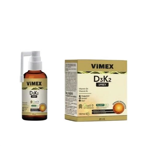Vimex D3k2 Vitamin D3k2 Sprey 20 Ml I Uygun Fİyat I Orİjİnal I