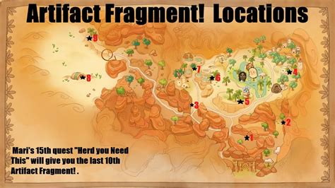 Paleo Pines Artifact Fragment Locations Youtube