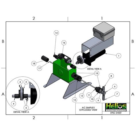 Ac Simplex Pump Assembly Helios Injection Systems