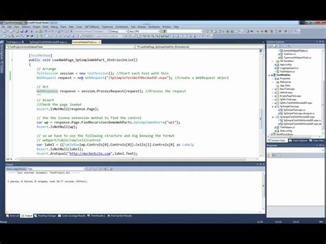 Using Typemock Isolator And Ivonna For Unit Testing The Ui Youtube
