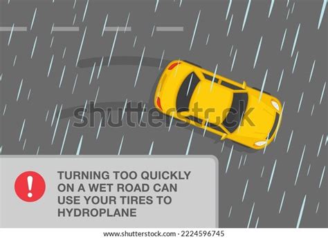 Safe Car Driving Tips Rules Driving Stock Vector Royalty Free