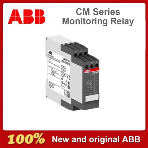 Original Abb Cm Serie Monitoring Relay Cm Pve Cm Pfe Cm Pfs S Cm Pvs 41s Cm Pas 41s Cm Mps 41s