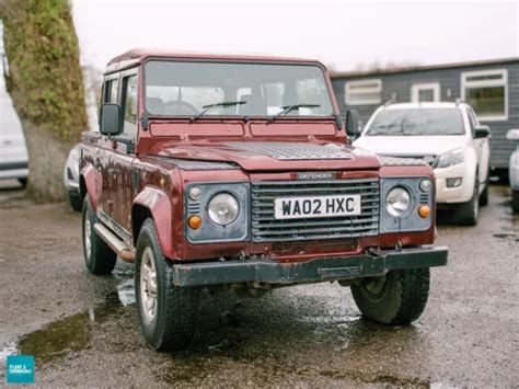 2002 LAND ROVER Defender 110 2 5 TD5 County Double Cab 4dr 10 750 00