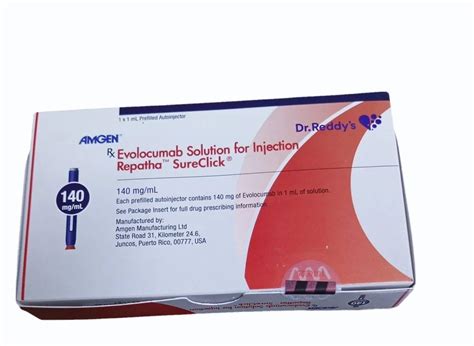 Repatha Sure Click 140mg Evolocumab Injection Strength 140 Mgml At