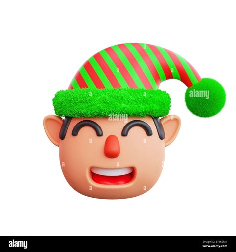 3d Illustration Of A Christmas Elf Icon Perfect For Christmas And