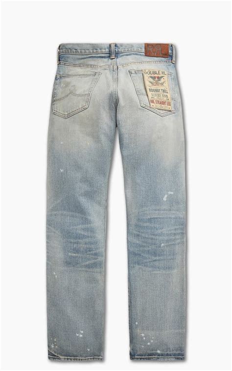 Rrl Straight Fit Selvedge Jean Camden Wash Cultizm